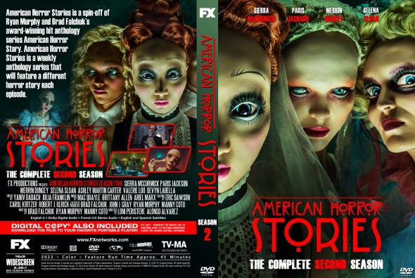American Horror Story Season 2 Dvd Cover