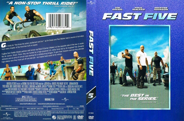 Fast Five Dvd Cover