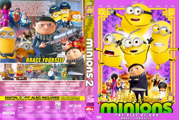 CoverCity - DVD Covers & Labels - Minions: The Rise of Gru