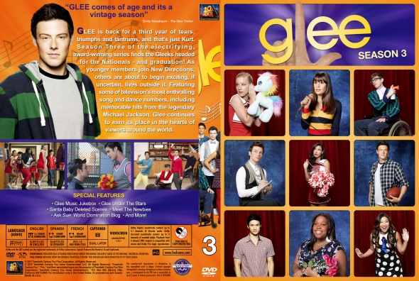CoverCity - DVD Covers & Labels - Glee - Season 3