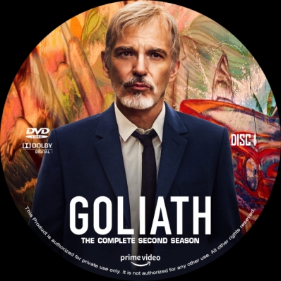CoverCity - DVD Covers & Labels - Goliath - Season 2, disc 1