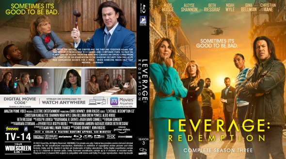 CoverCity - DVD Covers & Labels - Leverage: Redemption - Season 3