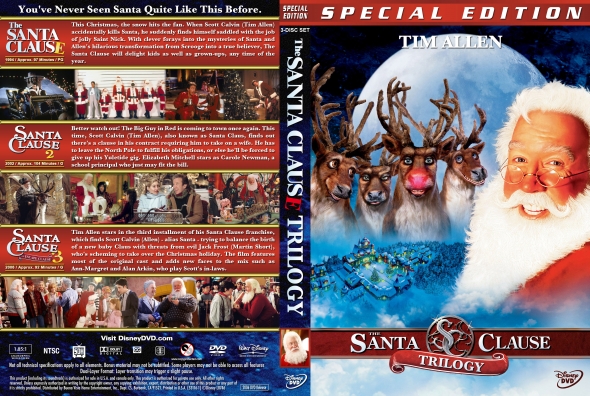 CoverCity - DVD Covers & Labels - The Santa Clause Trilogy