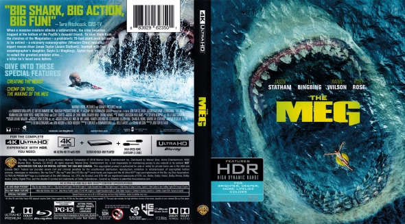 CoverCity - DVD Covers & Labels - The Meg 4K