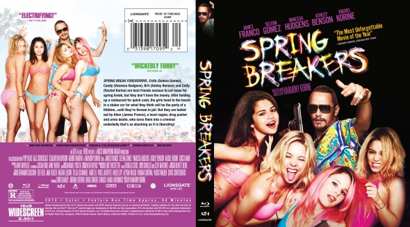 Spring Breakers Dvd Cover