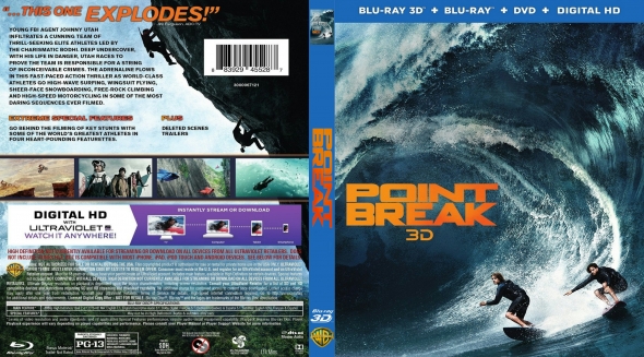 CoverCity - DVD Covers & Labels - Point Break 3D