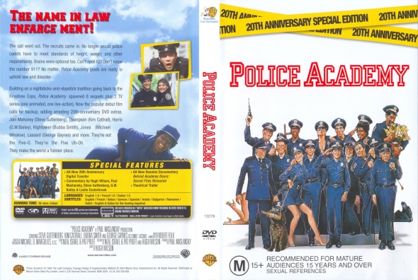 CoverCity - DVD Covers & Labels - Police Academy CoverCity - DVD Covers & Labels - Police Academy