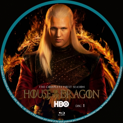 CoverCity - DVD Covers & Labels - House Of The Dragon - Season 1; disc 1