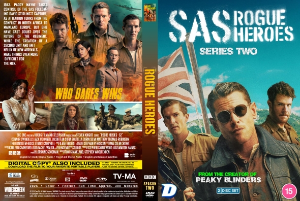 CoverCity - DVD Covers & Labels - Rogue Heroes - Season 2