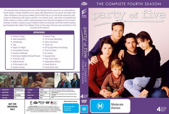 CoverCity - DVD Covers & Labels - Party Of Five - Season 4