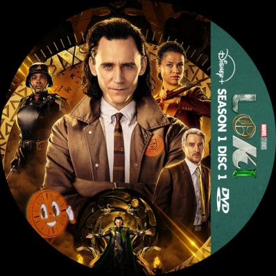 CoverCity - DVD Covers & Labels - Loki - Season 1; disc 1