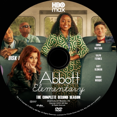 CoverCity - DVD Covers & Labels - Abbott Elementary - Season 2; disk 1