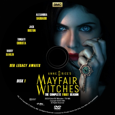 CoverCity - DVD Covers & Labels - Anne Rice's Mayfair Witches - Season ...
