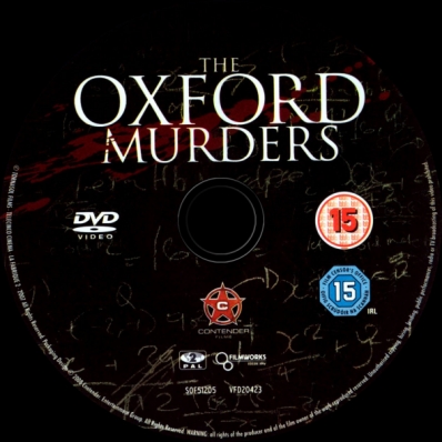 CoverCity - DVD Covers & Labels - The Oxford Murders