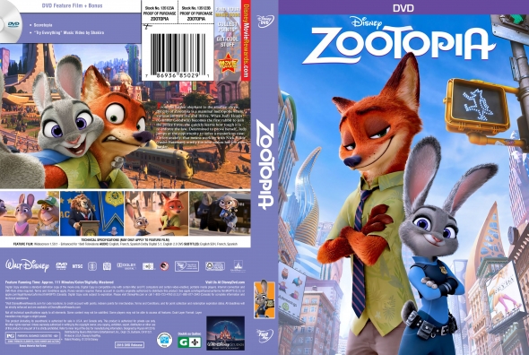 CoverCity - DVD Covers & Labels - Zootopia