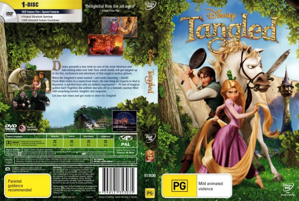 Tangled Dvd Cover Art