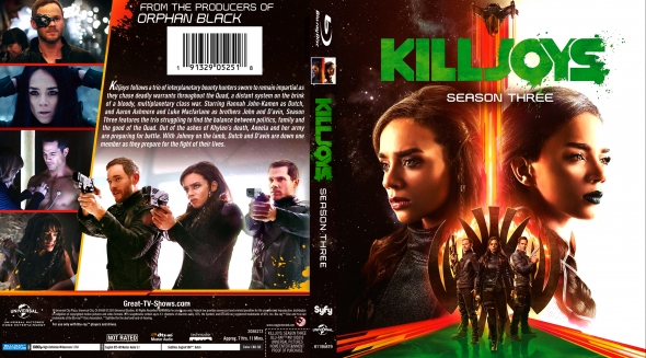 CoverCity - DVD Covers & Labels - Killjoys - Season 3