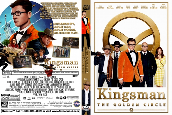 CoverCity - DVD Covers & Labels - Kingsman: The Golden Circle