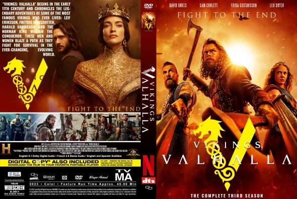 CoverCity - DVD Covers & Labels - Vikings: Valhalla - Season 3