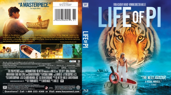 CoverCity - DVD Covers & Labels - Life of Pi