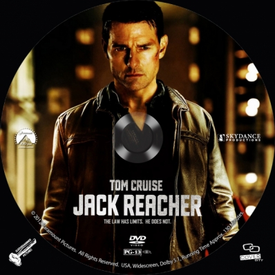 Jack Reacher Movie Dvd