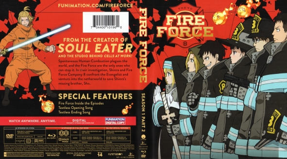CoverCity - DVD Covers & Labels - Fire Force - Season 1; Part 2