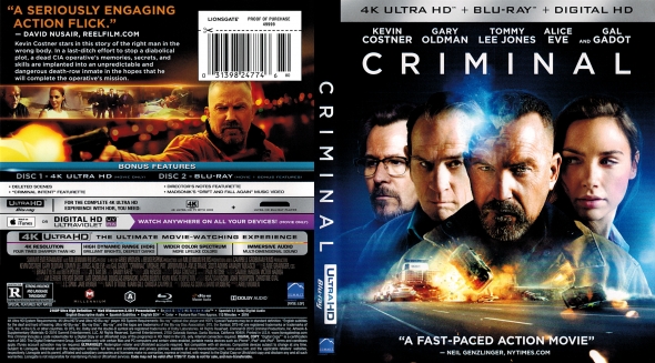 CoverCity - DVD Covers & Labels - Criminal 4K