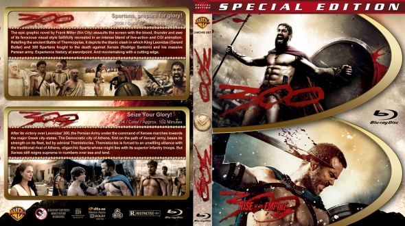 CoverCity - DVD Covers & Labels - 300 / 300: Rise of an Empire Double ...