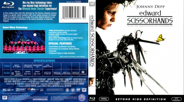 CoverCity - DVD Covers & Labels - Edward Scissorhands