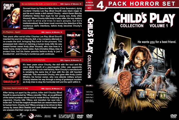 CoverCity - DVD Covers & Labels - Child’s Play Collection - Volume 1