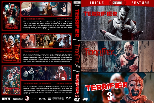 CoverCity - DVD Covers & Labels - Terrifier Triple Feature
