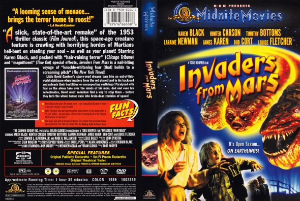 Invaders From Mars Dvd Cover