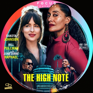 CoverCity - DVD Covers & Labels - The High Note