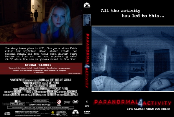 Paranormal Activity 4 Dvd Cover