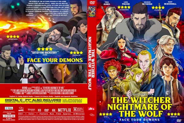 CoverCity - DVD Covers & Labels - The Witcher: Nightmare of the Wolf