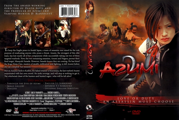 CoverCity - DVD Covers & Labels - Azumi 2: Death or Love