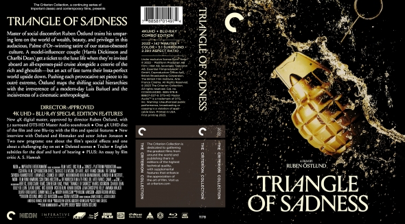 CoverCity - DVD Covers & Labels - Triangle of Sadness (2022)