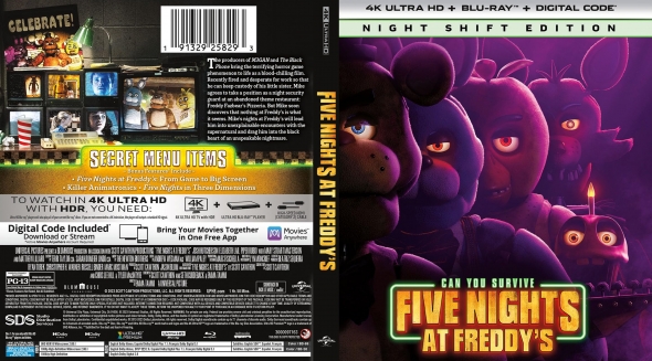 CoverCity - DVD Covers & Labels - Five Nights at Freddy's 4K
