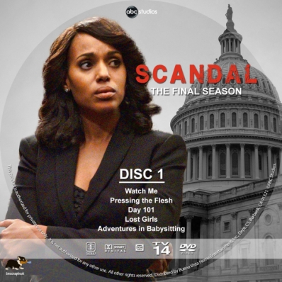 CoverCity - DVD Covers & Labels - Scandal - Season 7, disc 1