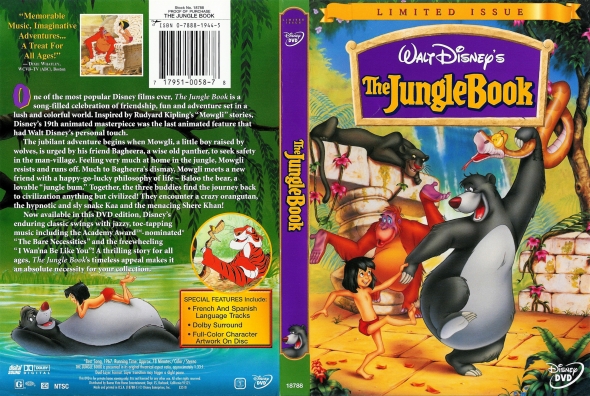 CoverCity - DVD Covers & Labels - The Jungle Book