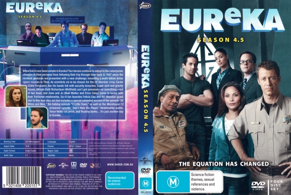CoverCity - DVD Covers & Labels - Eureka - Season 4.5