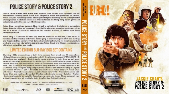 CoverCity - DVD Covers & Labels - Police Story 1 & 2