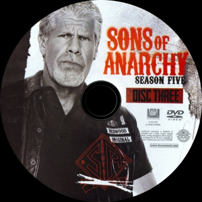 Sons Of Anarchy Season 5 Dvd Cover