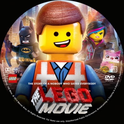 The Lego Movie Dvd Cover