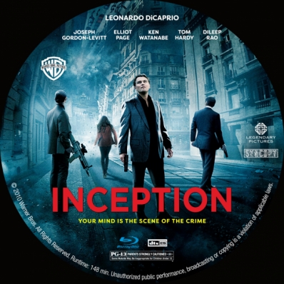 Inception Dvd Cover