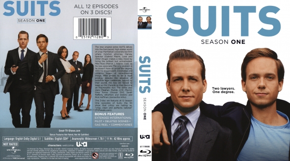 CoverCity - DVD Covers & Labels - Suits - Season 1