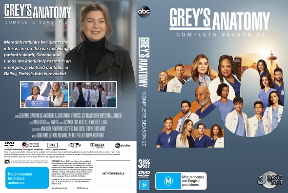 CoverCity - DVD Covers & Labels - Grey's Anatomy - Season 20