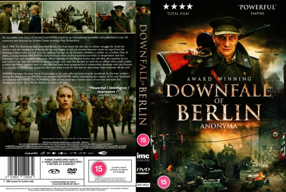 CoverCity - DVD Covers & Labels - The Downfall of Berlin: Anonyma