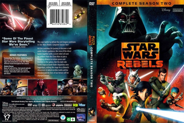 CoverCity - DVD Covers & Labels - Star Wars Rebels - Season 2