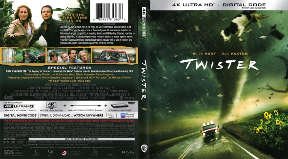 CoverCity - DVD Covers & Labels - Twister (4K)